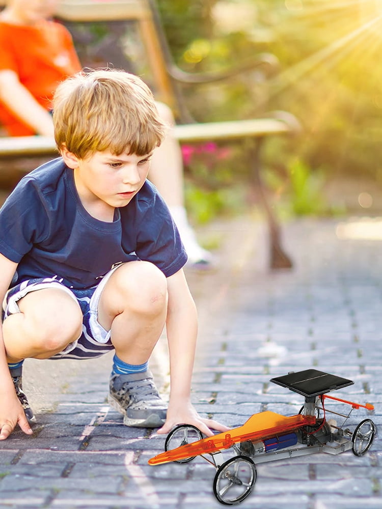 Buy Solar Car Kit STEM Projects Model Kit for Kids DIY Building Science ...