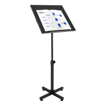 Lectern Podium Stand, Height Adjustable Laptop Table, Portable ...