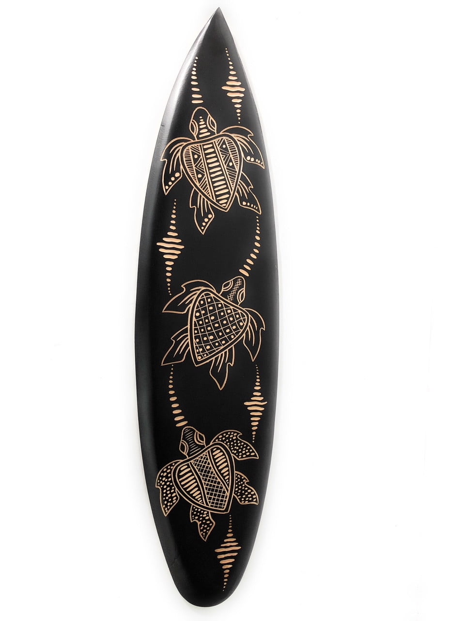 Wooden Surfboard w/ Turtle Ohana 30" - Hawaii Decor | #sur16e75 ...