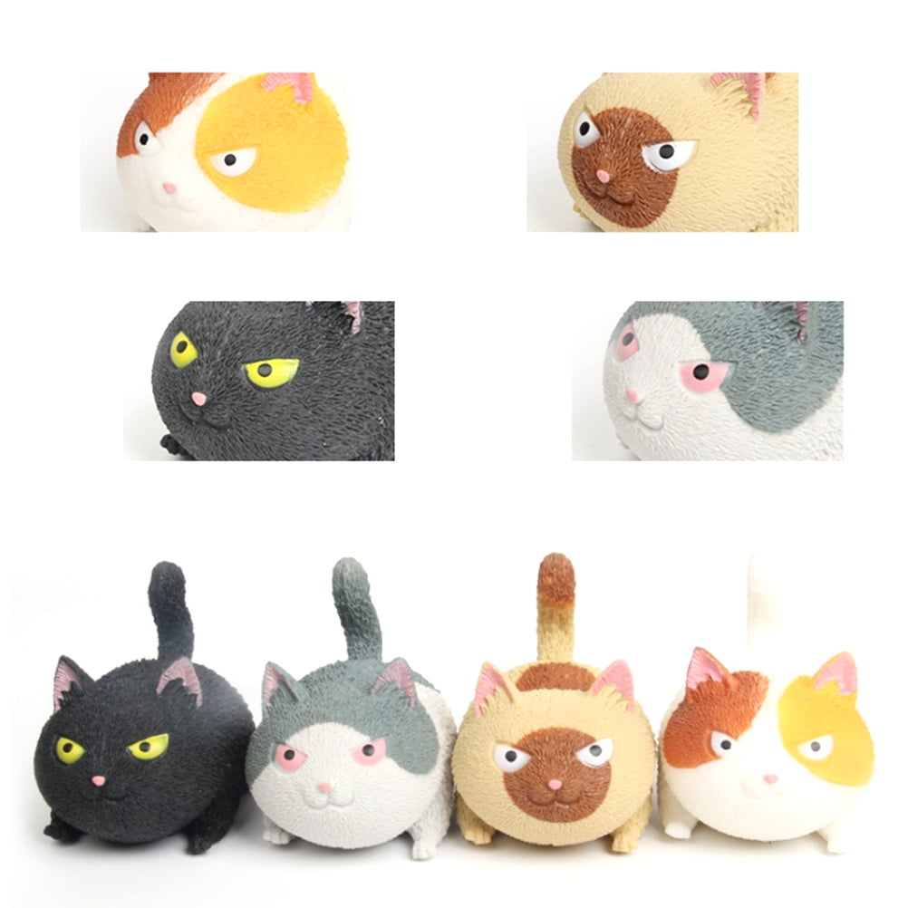Click here for Youthink Angry Cute Cat Shaped Ball Toy Relief Str... prices