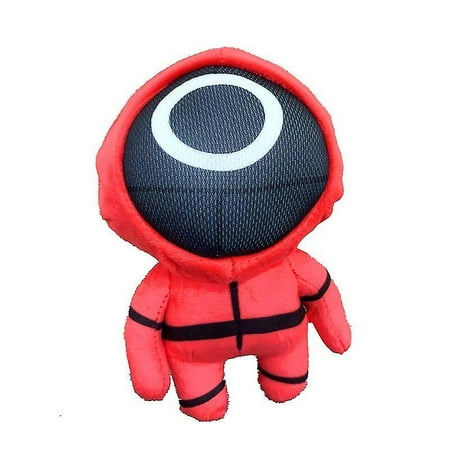 Squid Game Stuffed Plush Toys Kawaii Peluche Squid Game With Mask Round ...