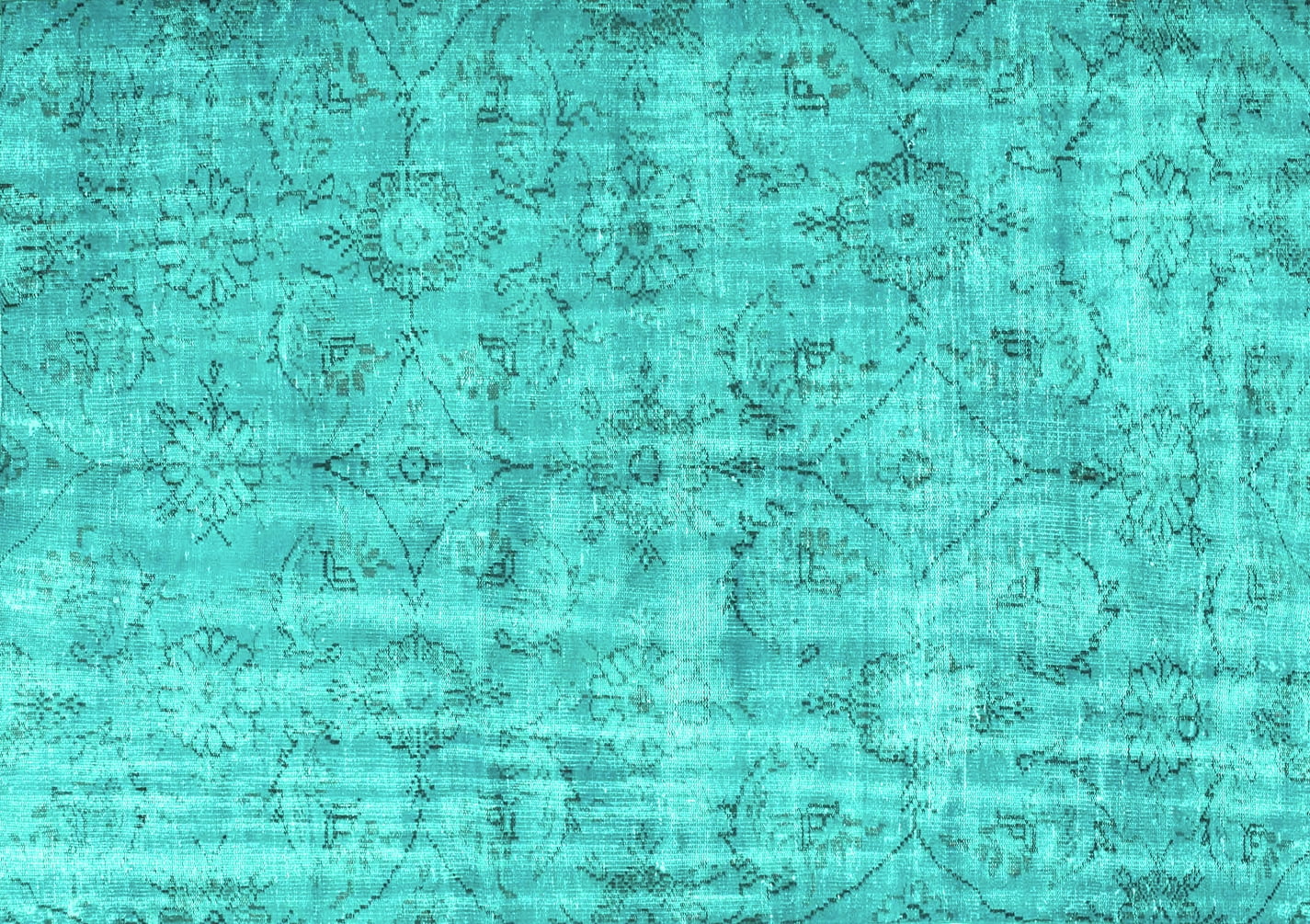 Ahgly Company Indoor Rectangle Abstract Turquoise Blue Contemporary ...