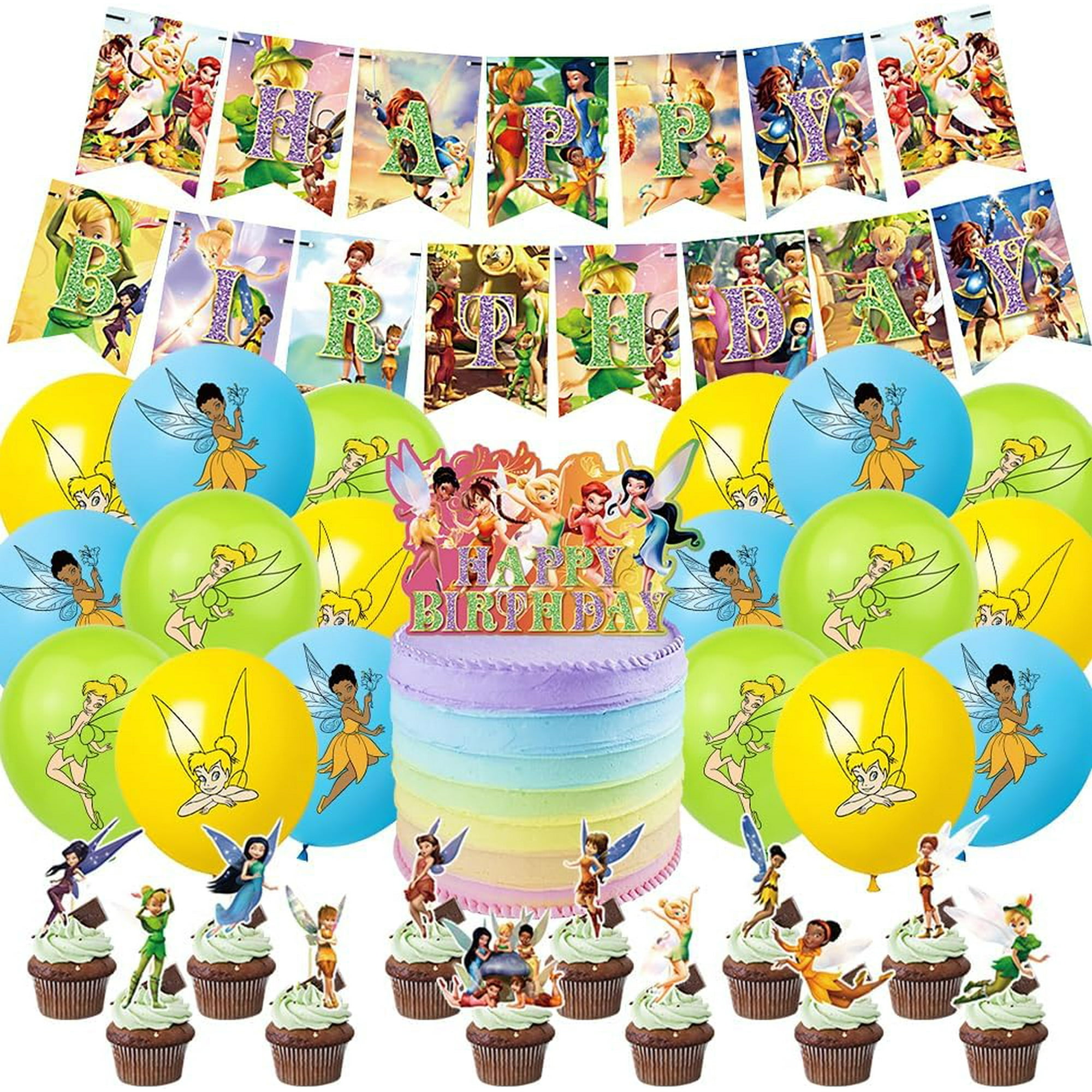 Click here for Keqi Flower Fairy Tinker Bell Theme Birthday Party... prices