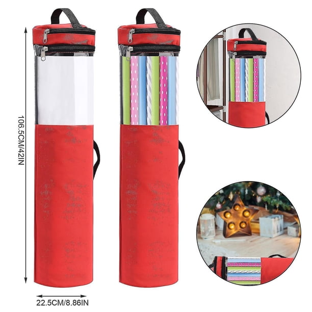 Wrapping Paper Storage And Gift Wrap Storage Boxes - Fit Up To 20 40 ...