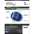 Bison Life Safe Handler Blue Bump Cap, HDPE Hat Brim Protector, 4 Point ...