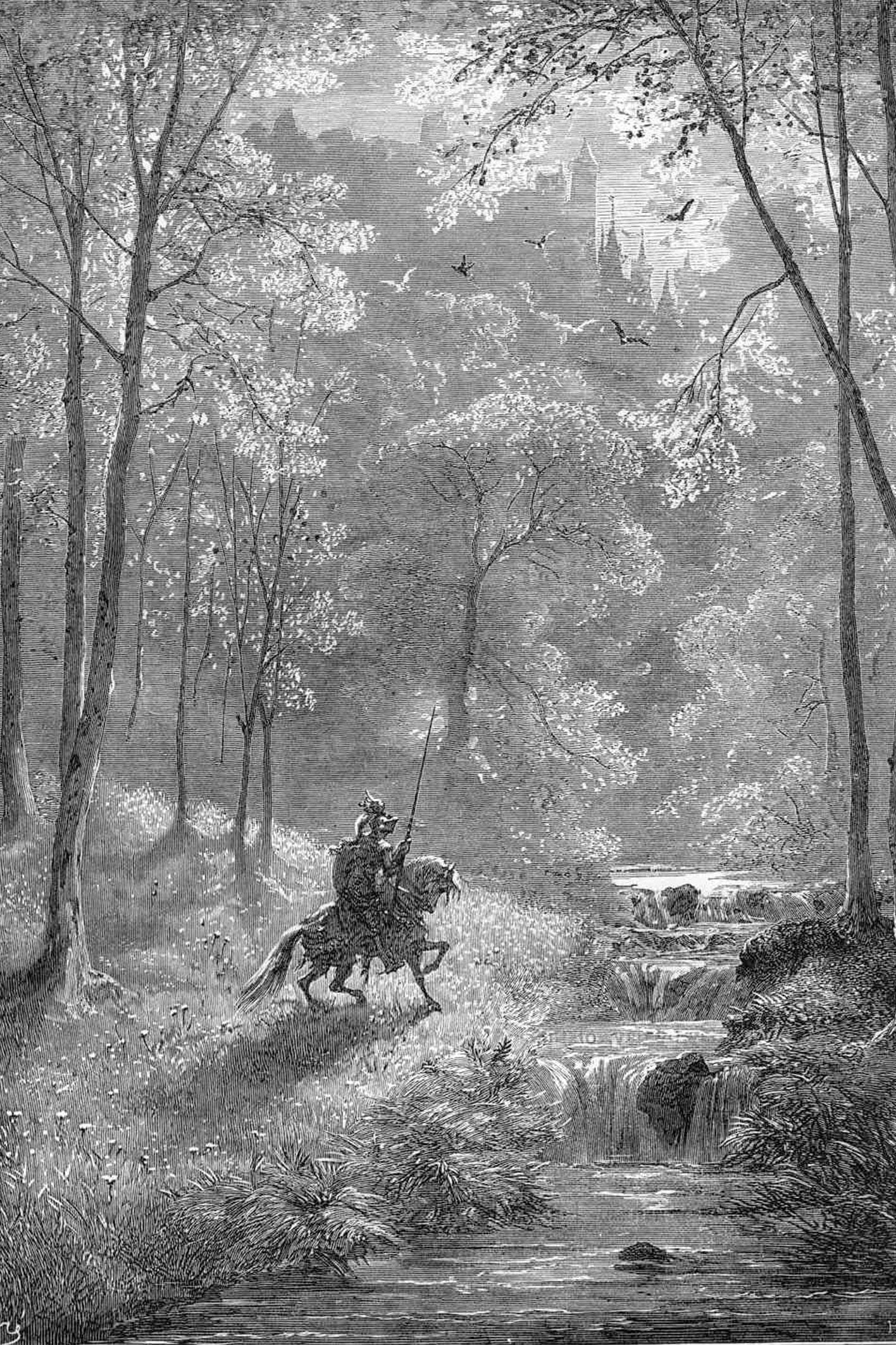 24x36 gallery poster, Don Quixote illustrated by Gustave Dore p2 ...