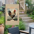Farm Rooster Garden Flag 28x40 Inch Retro Animal Theme Double Sided ...