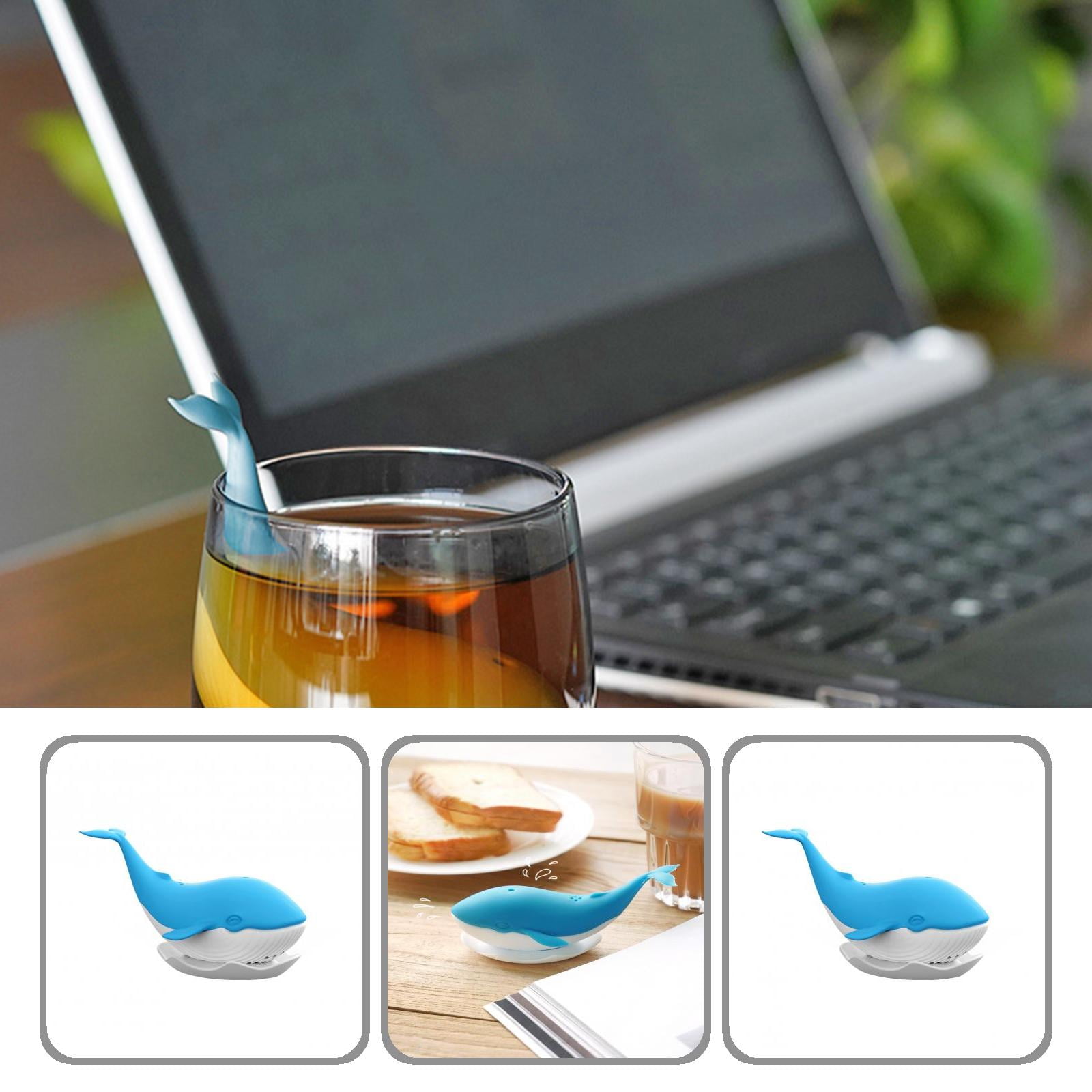 Click here for Unbranded Whale Tea Infuser Adorable Portable Long... prices