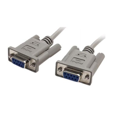 StarTech.com 1m Black DB9 RS232 Serial Null Modem Cable F/F - Walmart.com