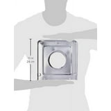 Range Kleen Style J Chrome-Plated Square Drip Pan, 9.125 x 9.3125 ...