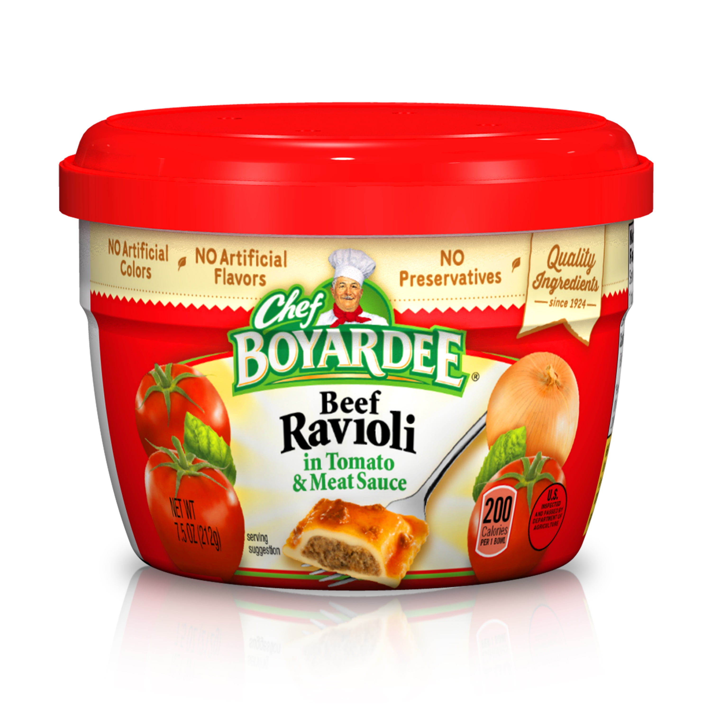 Chef Boyardee Beef Ravioli in Meat Sauce, 7.5 Oz. - Walmart.com