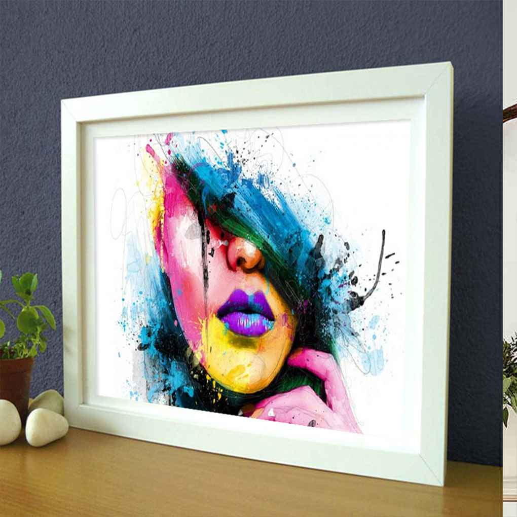 Colorful Abstract Art Faces