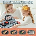 Wisairt Toy Cash Register for Kids, STEM Learning, Calculator, Scanner ...