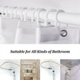 2pc Green Plants Leaves Shower Curtains Set Bathroom Waterproof
