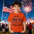 Boys America 250 Anniversary T-Shirt Patriotic 1776-2026 ...