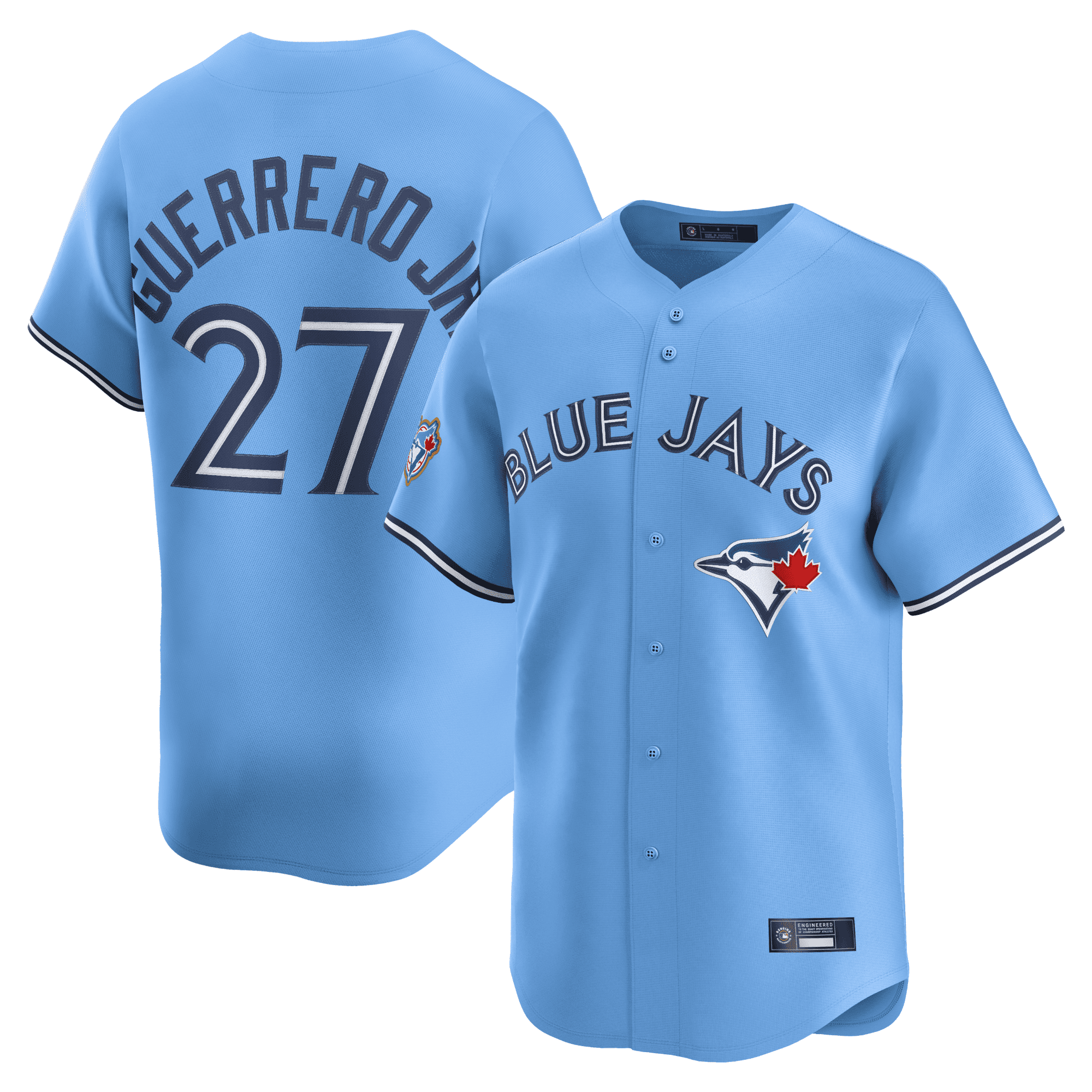 Click here for Myyz Youths Light Blue Baseball Jersey 27# Printed... prices