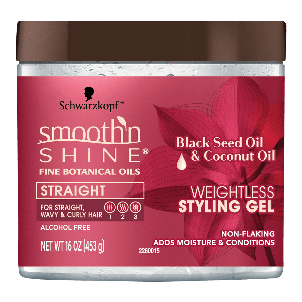 Smooth 'n Shine Straight Weightless Styling Gel, 16 Ounce - Walmart.com ...
