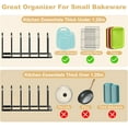Cutting Board Organizer and Baking Sheet Rack, 2-Pack Heavy Duty Metal ...