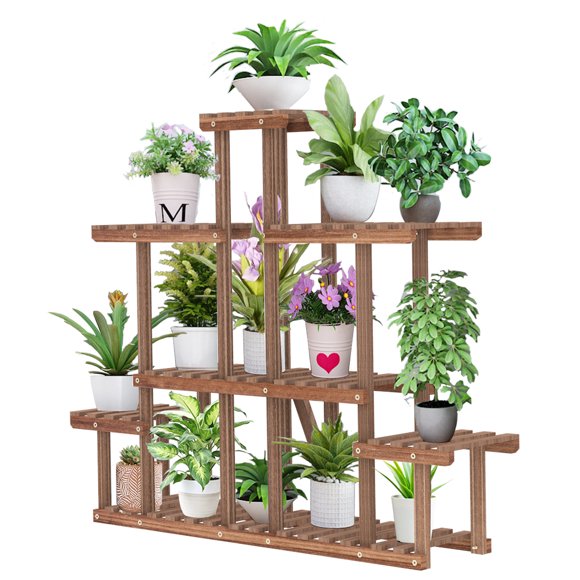 Window Plant Shelves