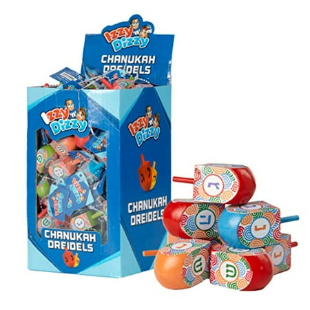 Izzy 'n' Dizzy 25 Large Hand Painted Wood Dreidels | Walmart Canada