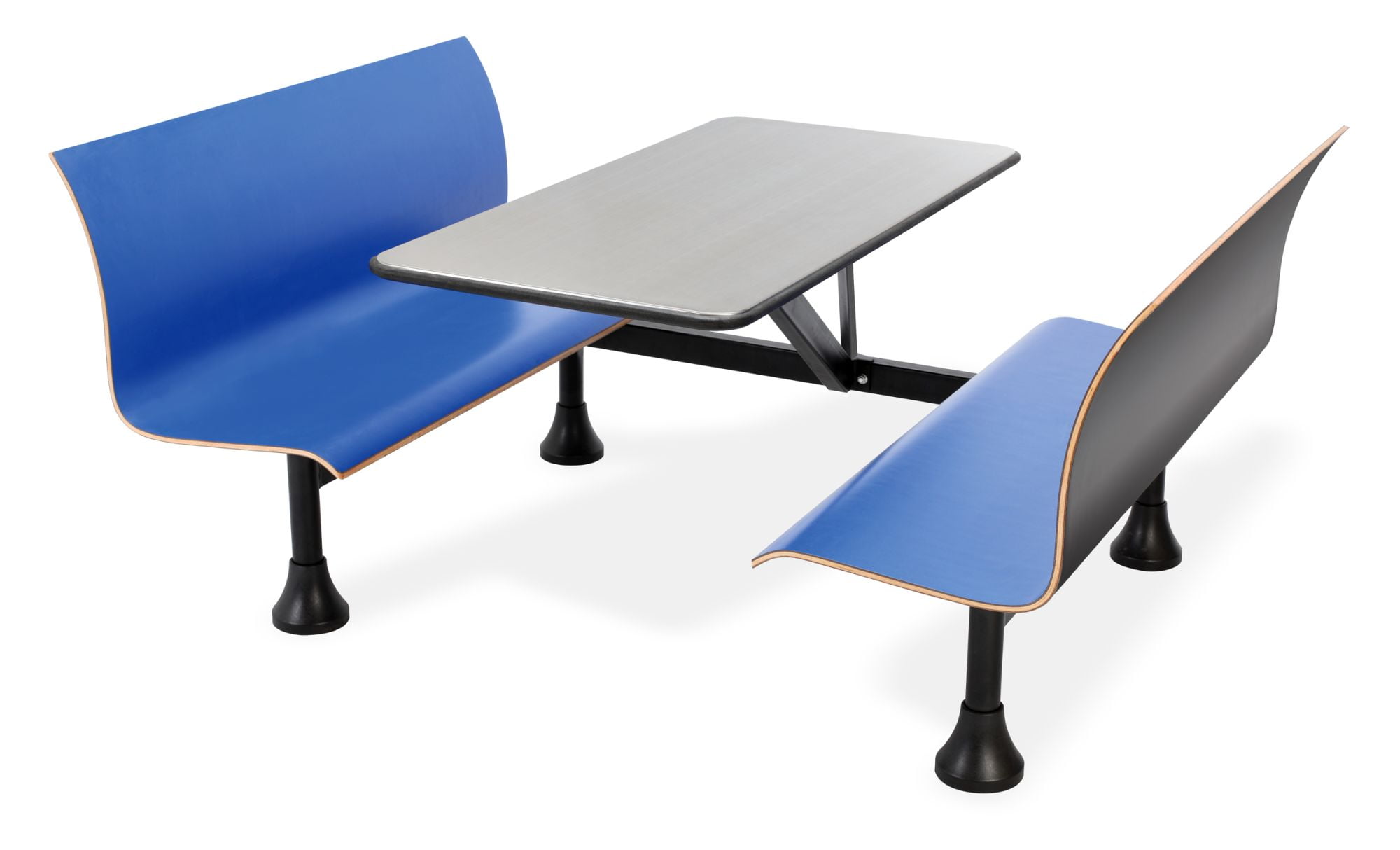 OFM Model 1007W Retro Bench Table with End Support, 30" Stainless Steel ...