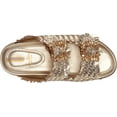 Sam Edelman Woven Leather Slide Sandal with Jewel-Embellished Buckles ...