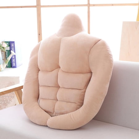 Plush Pillow Thick Soft Muscular Boyfriend Bedding Doll Toy - Walmart.ca
