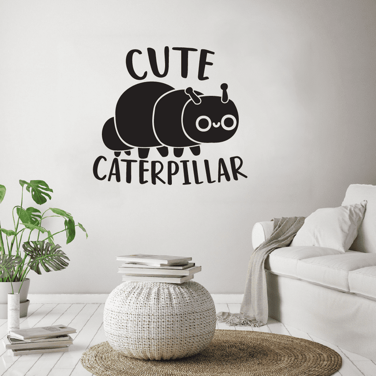 Funny Caterpillar Stickers