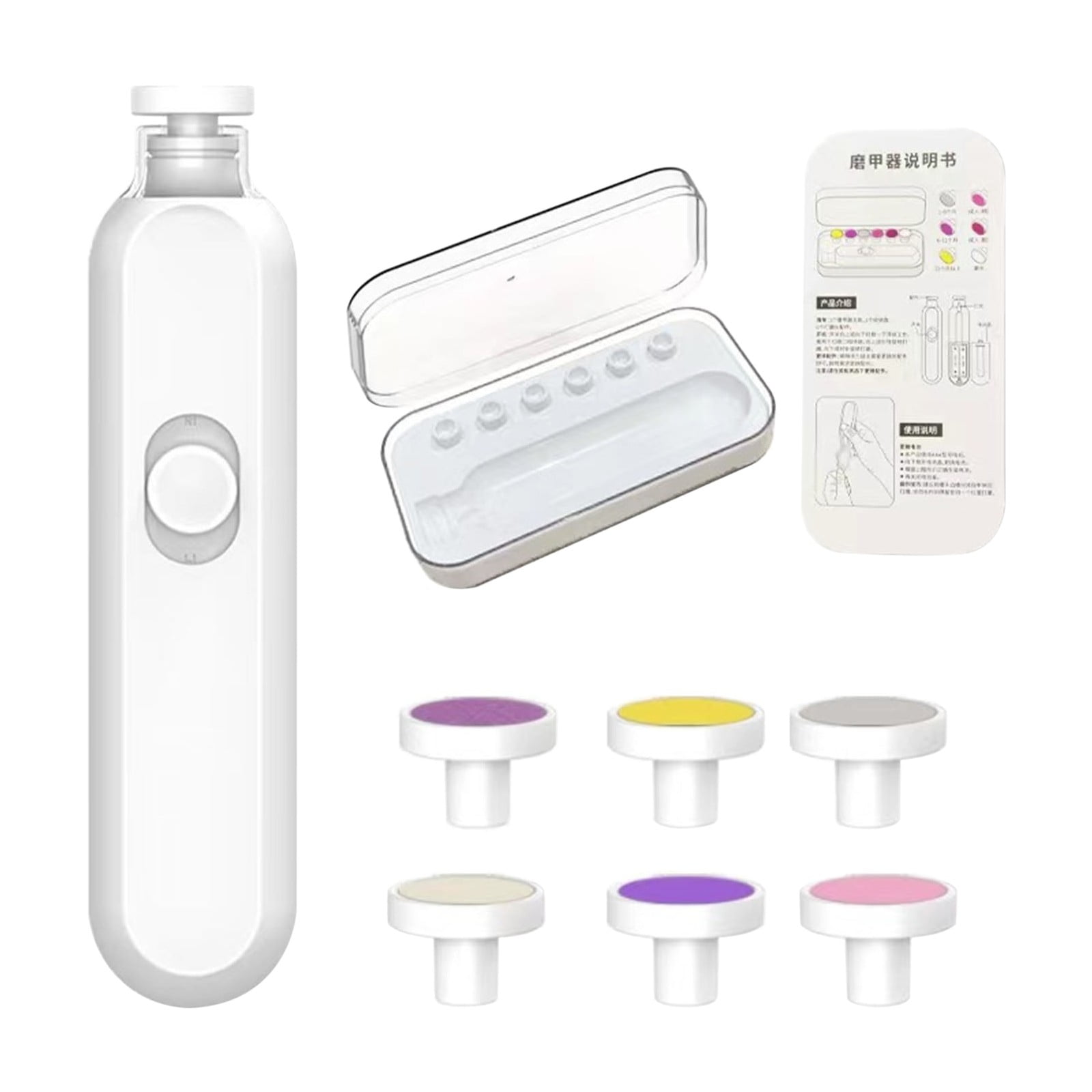 Click here for Egnmcr Electric Nail Buffer Safe Nail File Baby Na... prices
