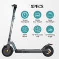 GOTRAX G3 Plus Adult Electric Scooter, 300W 10" Tires Max 18 mile ...