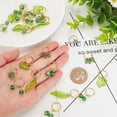 24Pcs 6 Styles Plastic Glass Dreadlocks Beads Braiding Hair Pendants ...