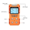 Industrial 4 In 1 Multi Gas Leakage Sensor CO H2S O2 CH4 EX Combustible Gas Detector Monitor ...