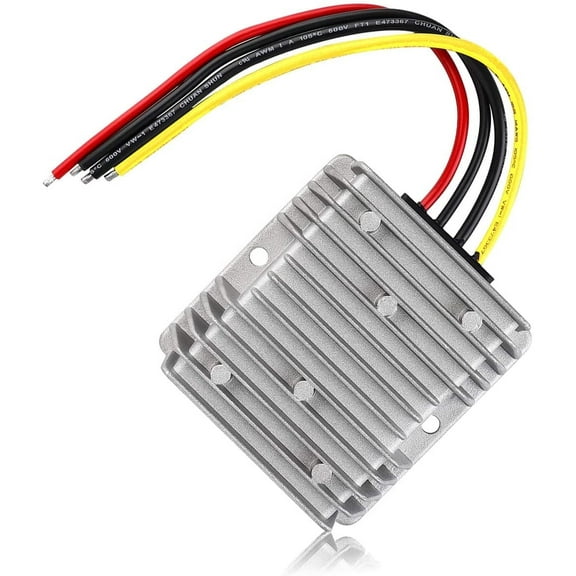 JUNCHI-36V/48V to 12V 20A 240W DC-DC Buck Converter, Heavy Duty Step ...