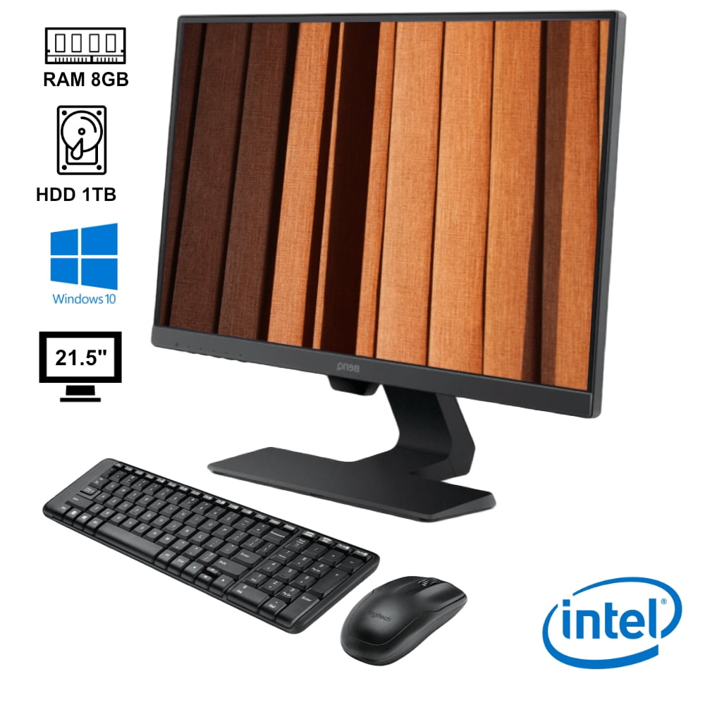 Computadora PC modular Core i3 Intel RAM 8GB HDD 1TB Monitor 21.5 ...