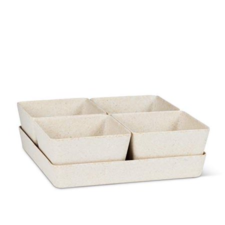 Abbott Collection Home 27-PATIO-05-WHT Abbott Collection Quad Planter ...