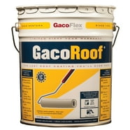 GacoRoof 5 Gallon Silicone Roof Coating - Metal Sealer, Mobile Home ...