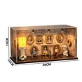 Agiufgs Diy Mini Museum Shadow Box 10, with LED Tea Lights, for ...
