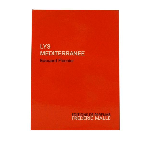 Frederic Malle Lys Mediterranee Edouard Flechier Eau De Parfum 3.4 ...
