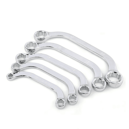 Set of 5 half-moon ring spanners, silver YDJKET | Walmart Canada