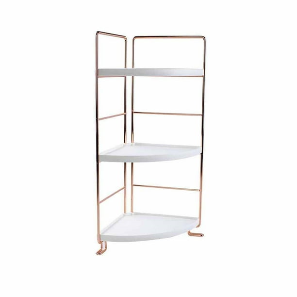 facefd Plastic Storage Rack Adjustable Kitchen Shelf Bathroom Storage ...