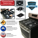 Stove Protector Liners Compatible with KitchenAid Stoves, Gas Ranges ...