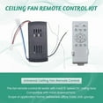 Universal Ceiling Fan Remote Control Kit Low Voltage 30w Dc Fan Light ...
