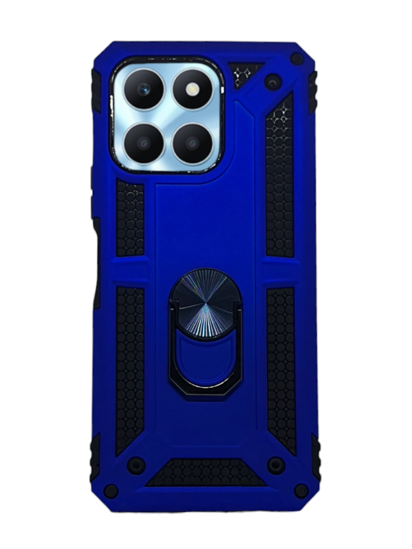 Funda Uso Rudo Con Anillo Magnético Para Honor X6a Plus Azul Rey Más 2 ...