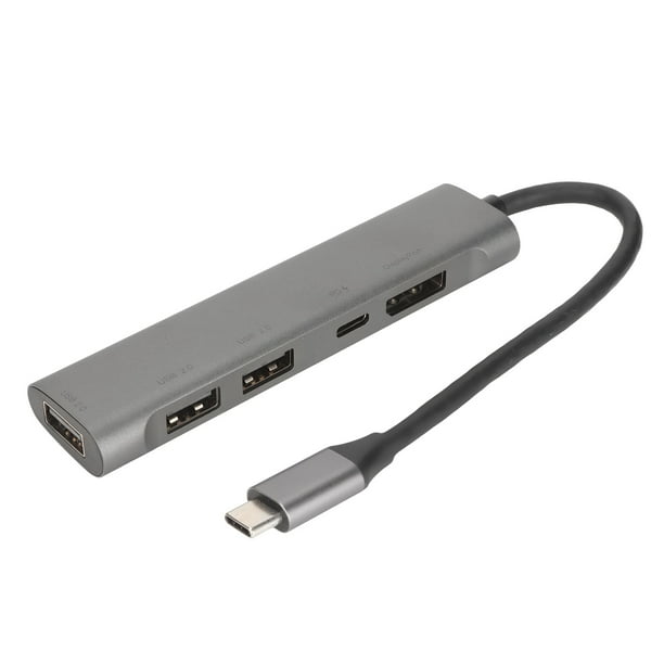 Hub USB C Adaptador USB C a DisplayPort Tipo C a DisplayPort USB2.0 PD ...