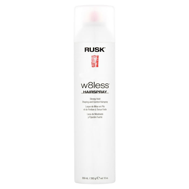 Rusk W8Less Strong Hold Shaping And Control Hairspray, 10 Oz - Walmart.com