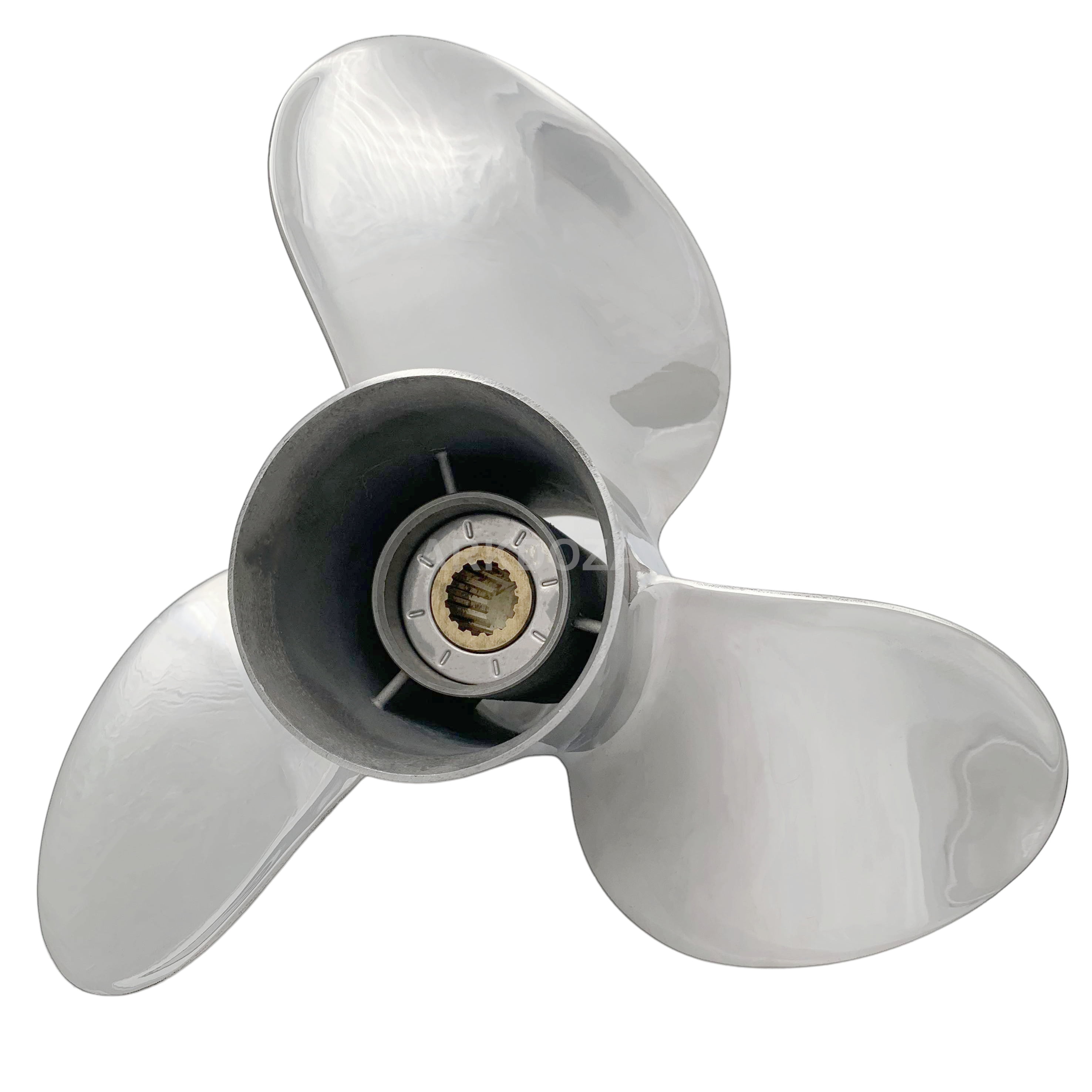 Boat Propeller 14X21 for SUZUKI Outboard 3 Blades Stainless Steel 15 ...