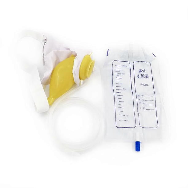 Portable urinal, male external catheter, male urinary bag, male urinary ...