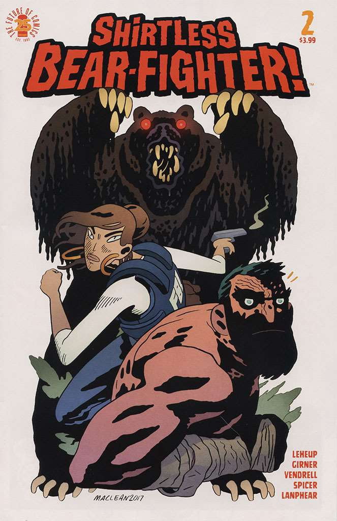 Shirtless Bear-Fighter! #2C VF ; Image Comic Book - Walmart.com