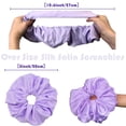 Satin Scrunchies - 16 Colors Large Hair Scrunchies for Women Girls ...