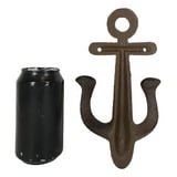 Cast Iron Rustic Sailor Nautical Marine Sea Ship Anchor 2 Pegs Double ...